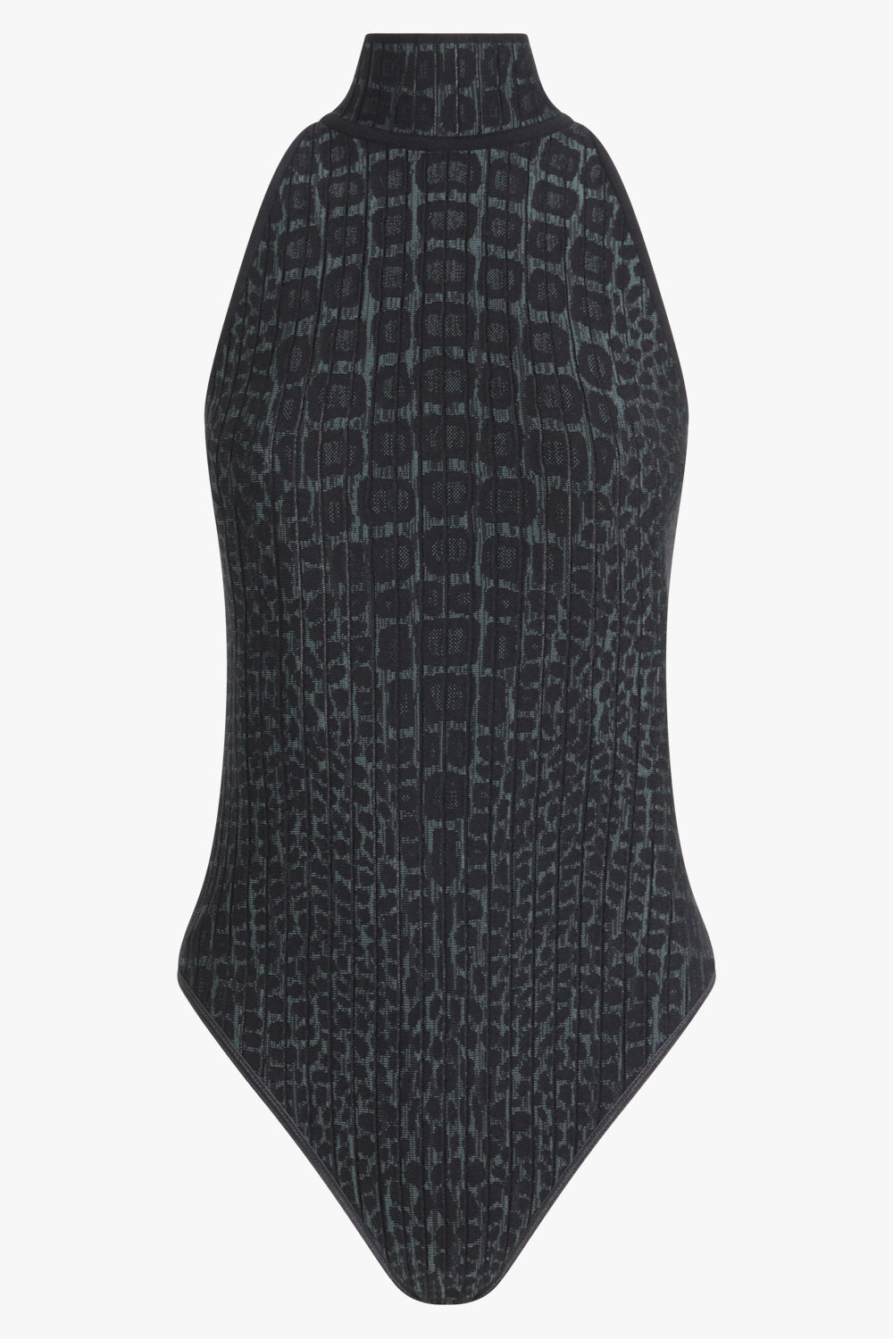 Croco Jacquard Body | Black – Parlour X