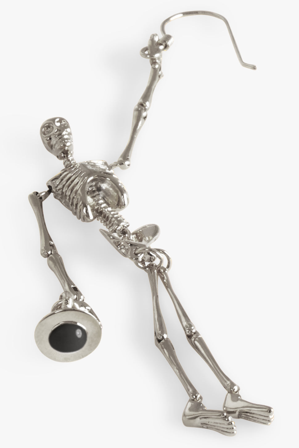 Skeleton Earrings | Silver – Parlour X
