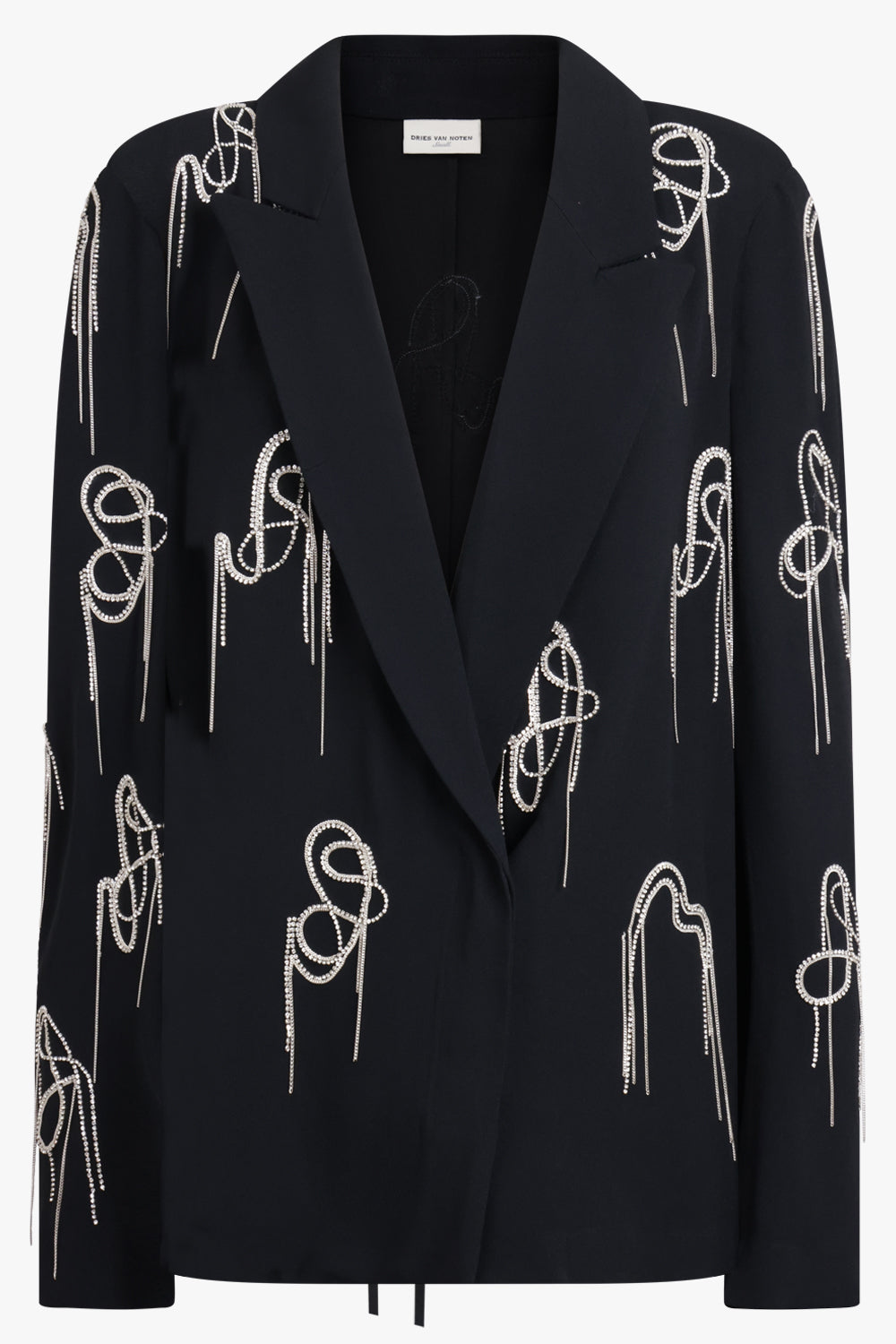 Caplana Embellished Double Breasted Jacket | Black – Parlour X