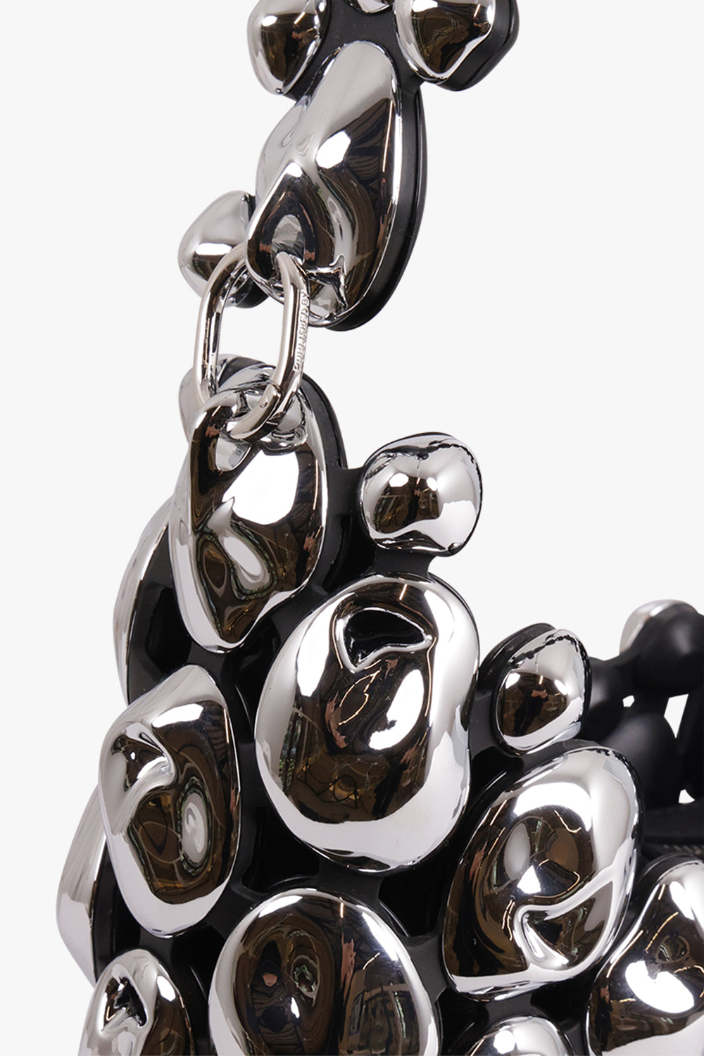 Stone Cloud Medium Bag | Silver/Black – Parlour X