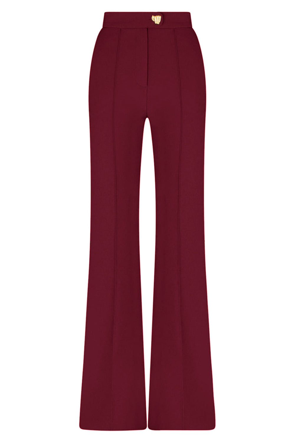 BROGGER ODDA FLARE TROUSERS BURGUNDY NEW SEASON PARLOUR X SYDNEY ...