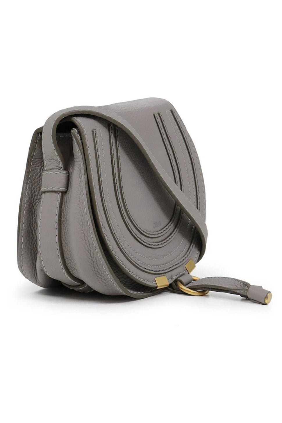 CHLOE MARCIE SMALL BAG CASHMERE GREY WITH GREY STITCHING PARLOUR X ...