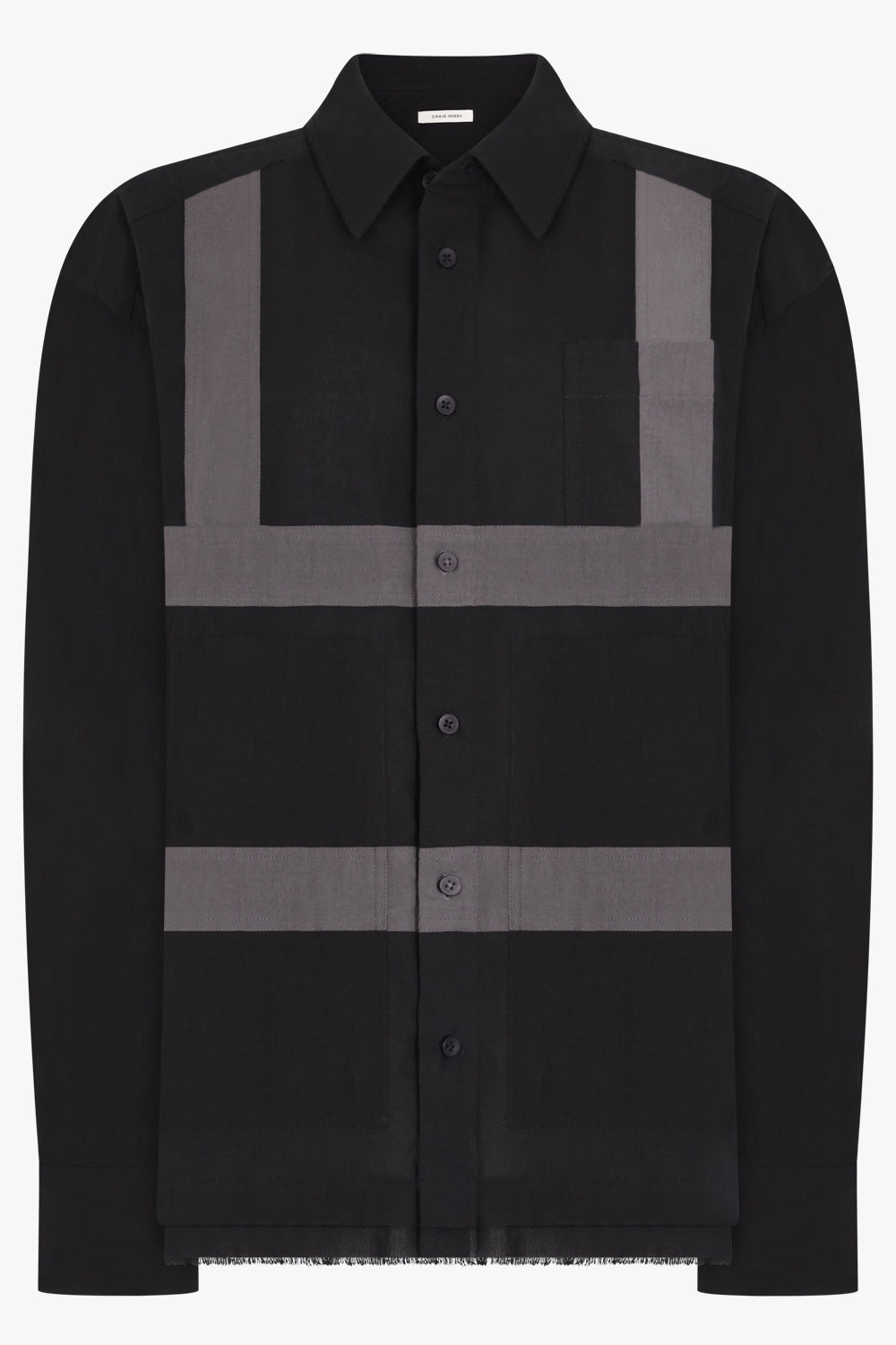 Harness Shirt | Black/Dark Grey – Parlour X