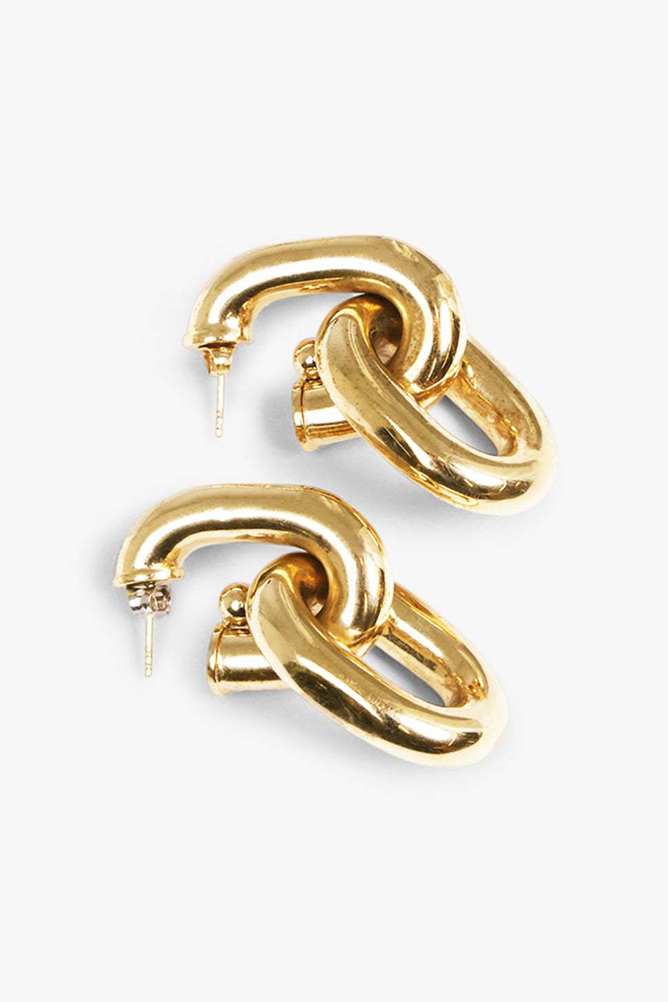 PACO RABANNE CHAIN LINK EARRING GOLD NEW SEASON ONLINE PARLOUR X ...