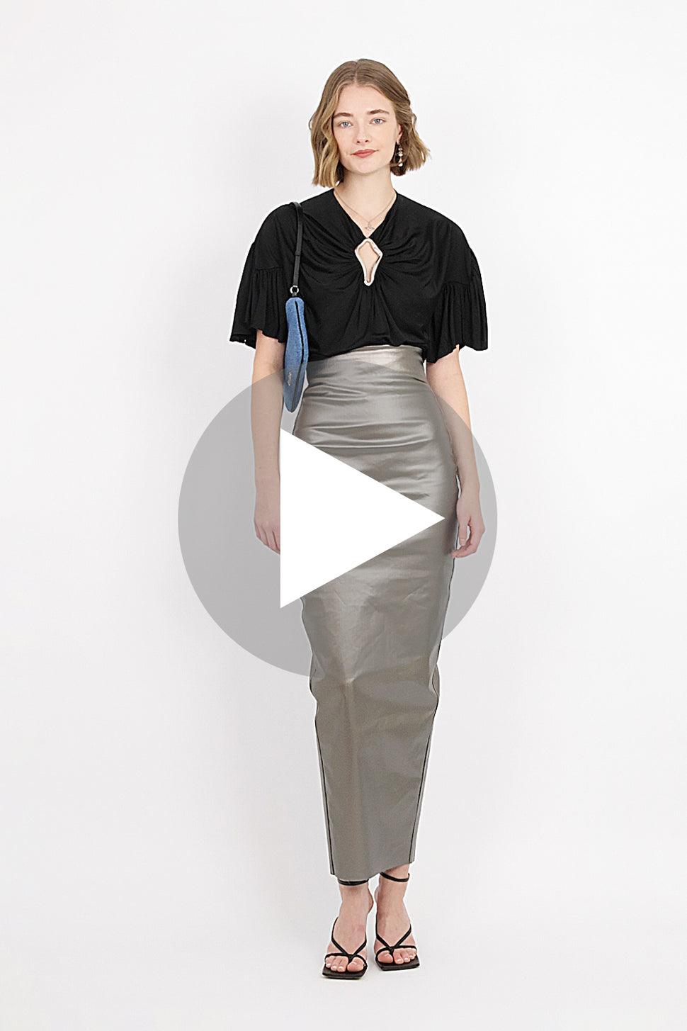 Le Bisou Perle Bag | Blue – Parlour X