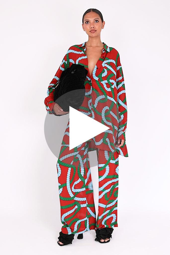 Pyjama Pants | Brick Cord – Parlour X