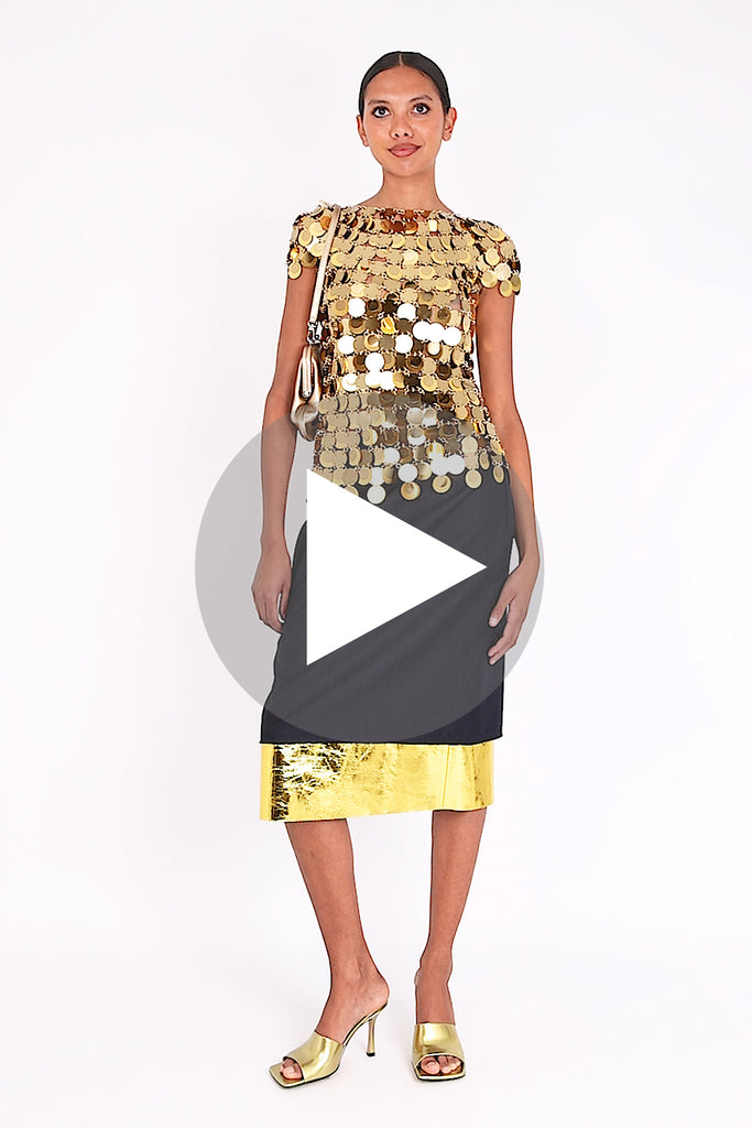 Round Discs Top | Gold – Parlour X